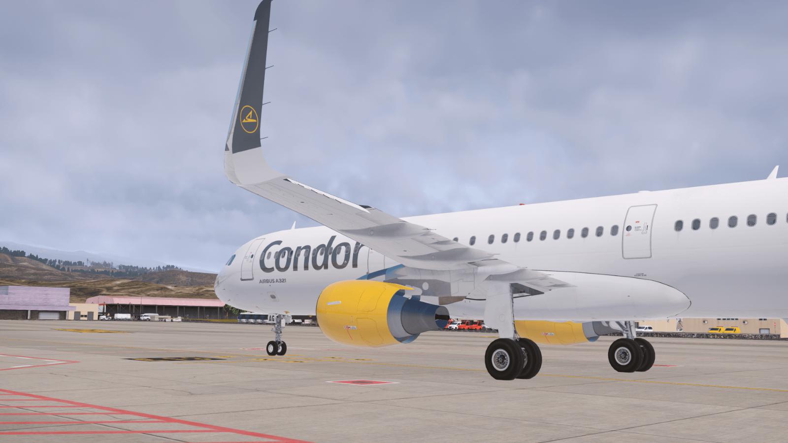 Condor Livery for Toliss A321 (proper fonts) - Aircraft Skins ...