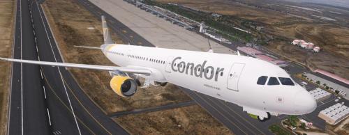 Condor Livery for Toliss A321 (proper fonts) - Aircraft Skins ...
