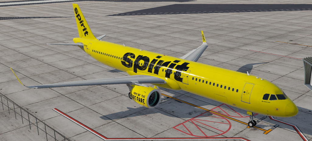Spirit Airlines for Toliss A321 NEO - Aircraft Skins - Liveries - X ...