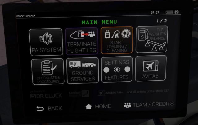 Tablet only shows Avitab options - ZIBO B738-800 modified - X-Plane.Org ...