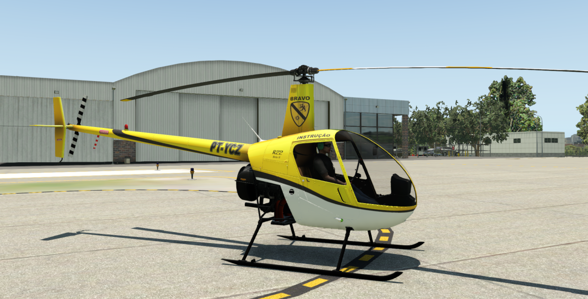 R22 BRAVO ESCOLA DE AVIAÇÃO (PT-YCZ) - Aircraft Skins - Liveries - X ...