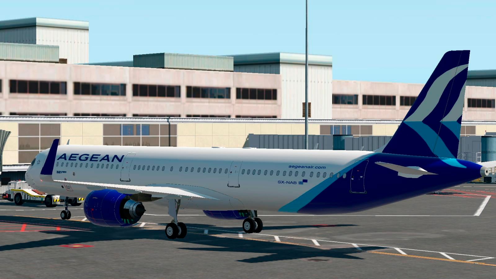 AEGEAN new livery for Riverie's A-321neo - Aircraft Skins - Liveries ...
