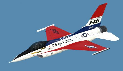 DeltaWing Simulations F-16C Block 52+ Prototype YF-16 01567 - DeltaWing ...