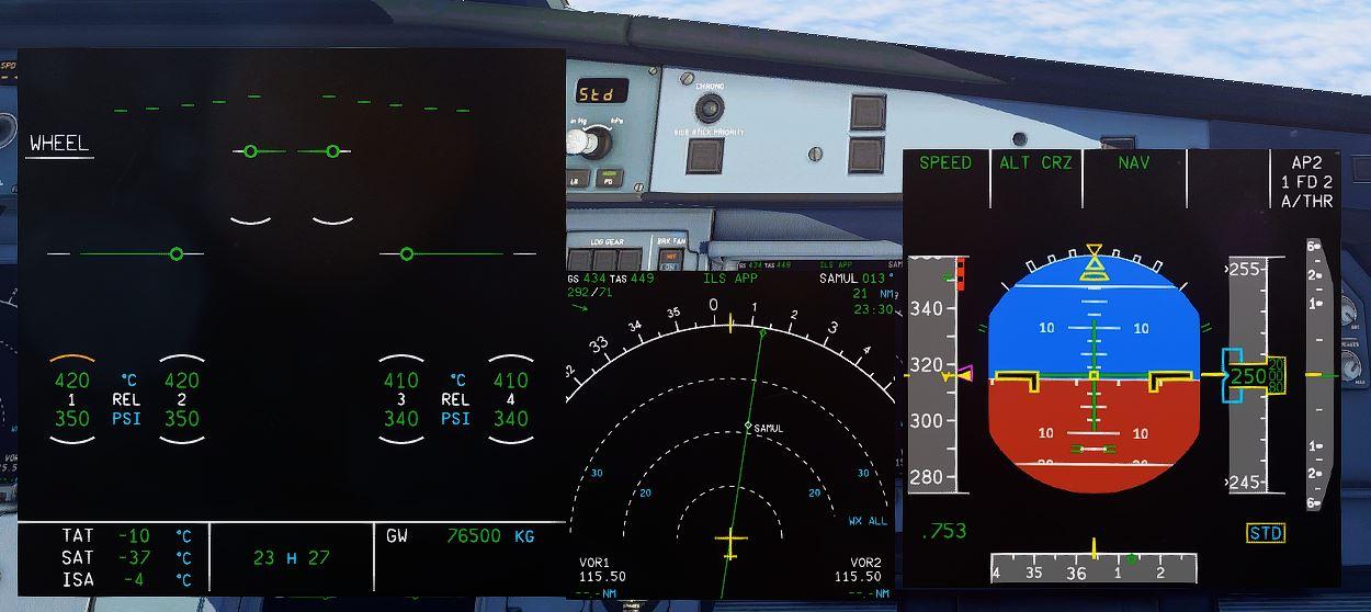 The brake temperature increases while cruising In version 1.2.2 ...