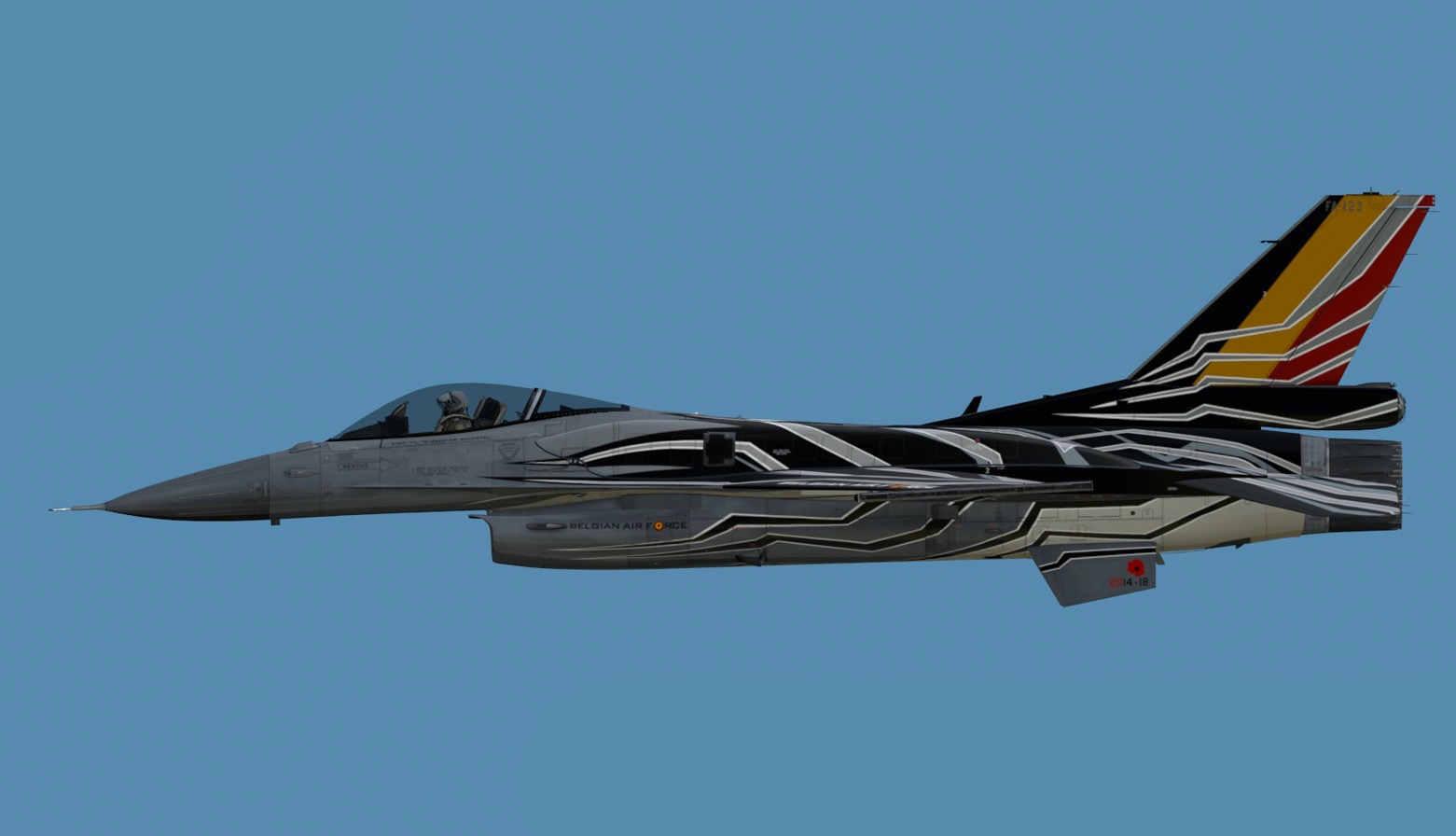 DeltaWing Simulations F-16C Block 52+ BAF - Gizmo - DeltaWing ...