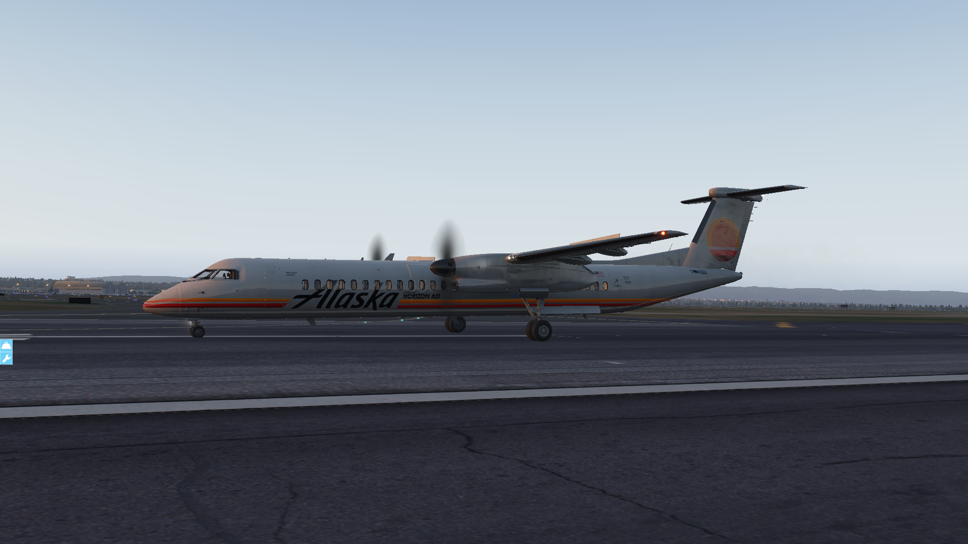 Alaska Airlines (Horizon Air 1981 retro Livery) - Aircraft Skins ...