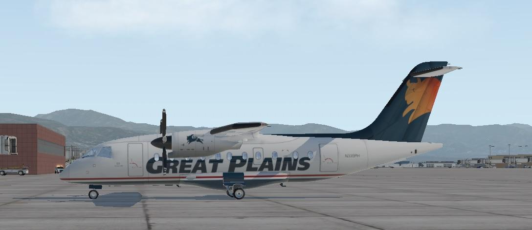 Dornier 328 project / MG D328 Great Plains airlines livery - Aircraft ...