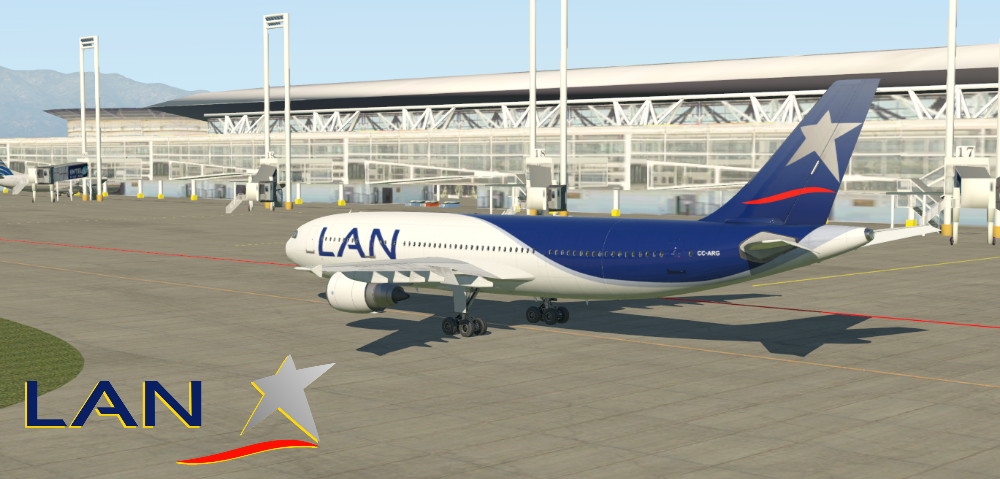 INI Simulations A300-600R LAN - Aircraft Skins - Liveries - X-Plane.Org ...