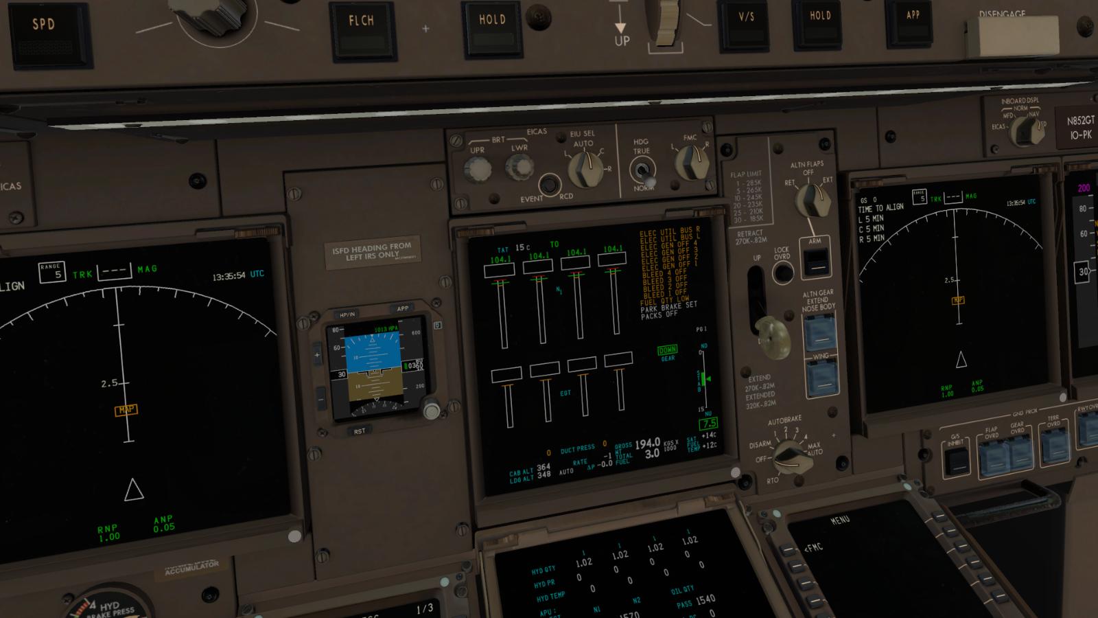 Recall button and others - Boeing 747-8 - X-Plane.Org Forum