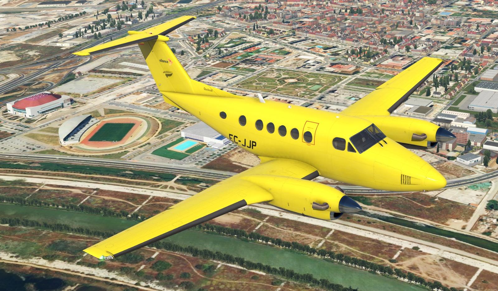 Eliance B200 Super KingAir for Carenado B200 - Aircraft Skins ...