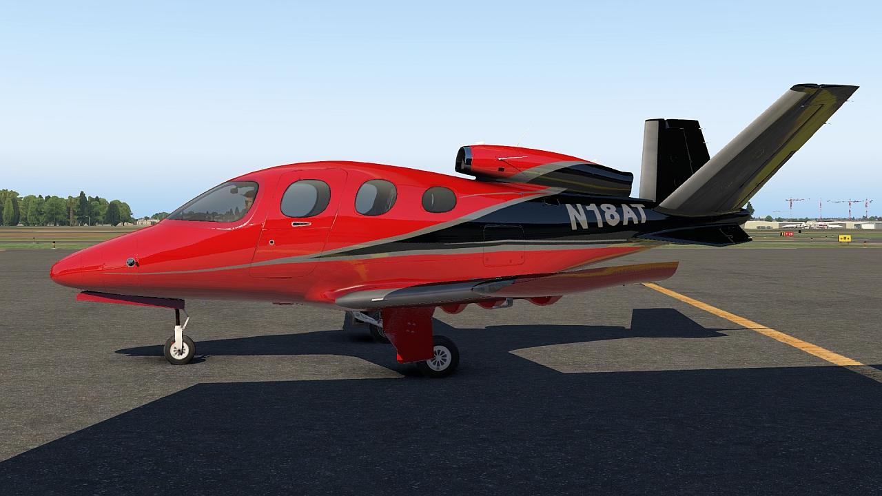 N2CT and N18AT liveries for Default Cirrus Vision SF50 - Aircraft Skins ...
