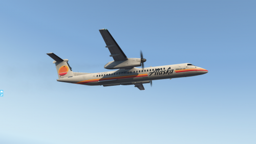 Alaska Airlines (Horizon Air 1981 retro Livery) - Aircraft Skins ...