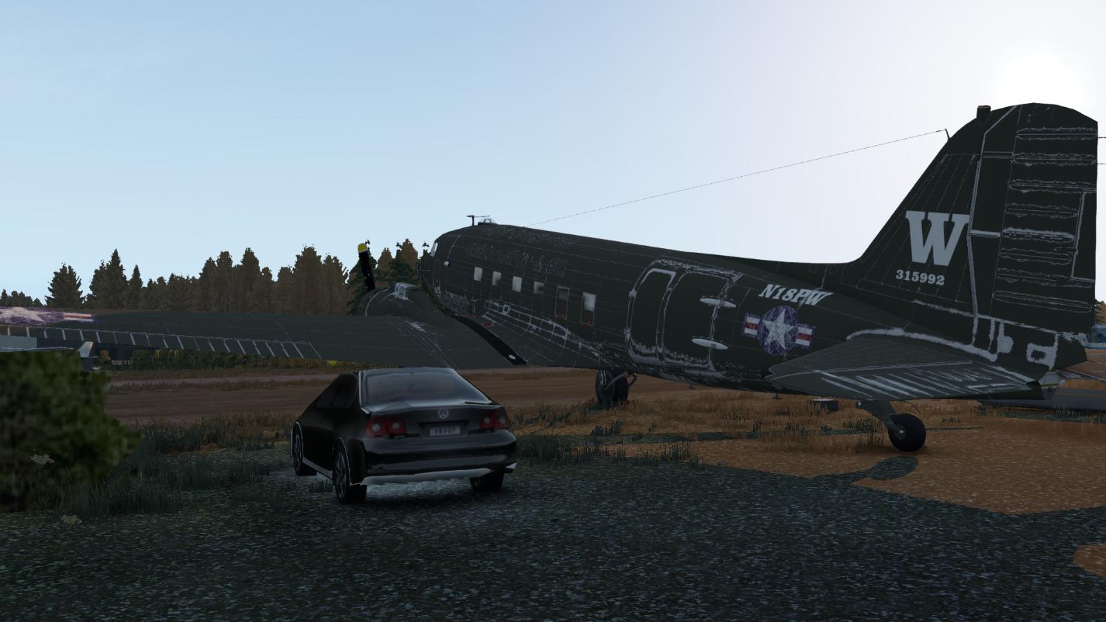 AWX DC-3 Retired USAAF Livery - Aircraft Skins - Liveries - X-Plane.Org ...