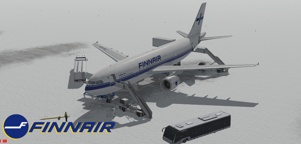 INI Simulations A300-600R Finnair (GE) - Aircraft Skins - Liveries - X ...