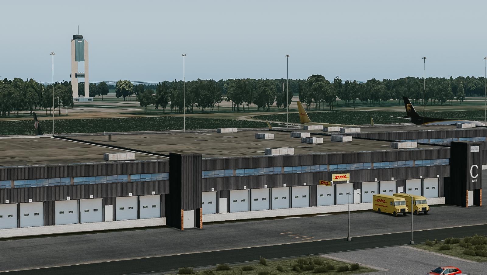 Montréal-Mirabel International Airport CYMX by Poutine Studios V1 ...