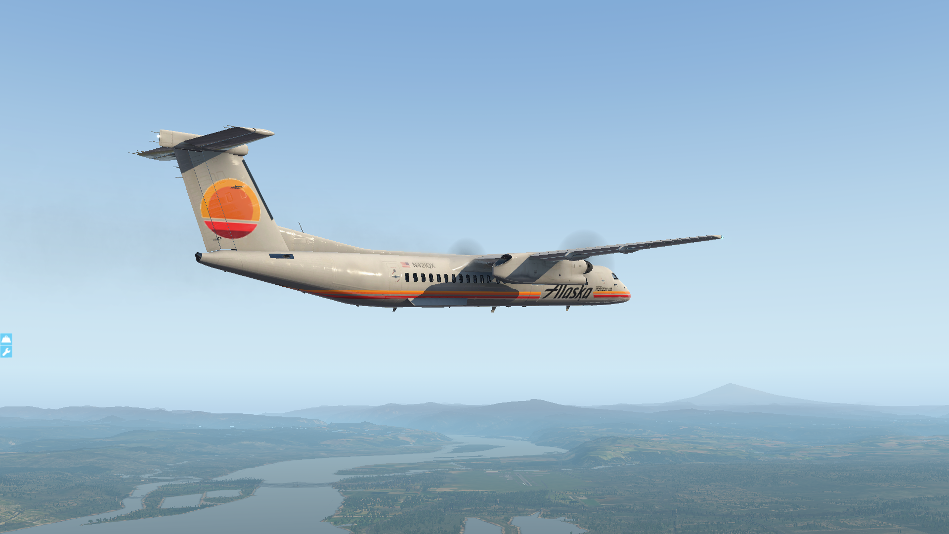 Alaska Airlines (Horizon Air 1981 retro Livery) - Aircraft Skins ...
