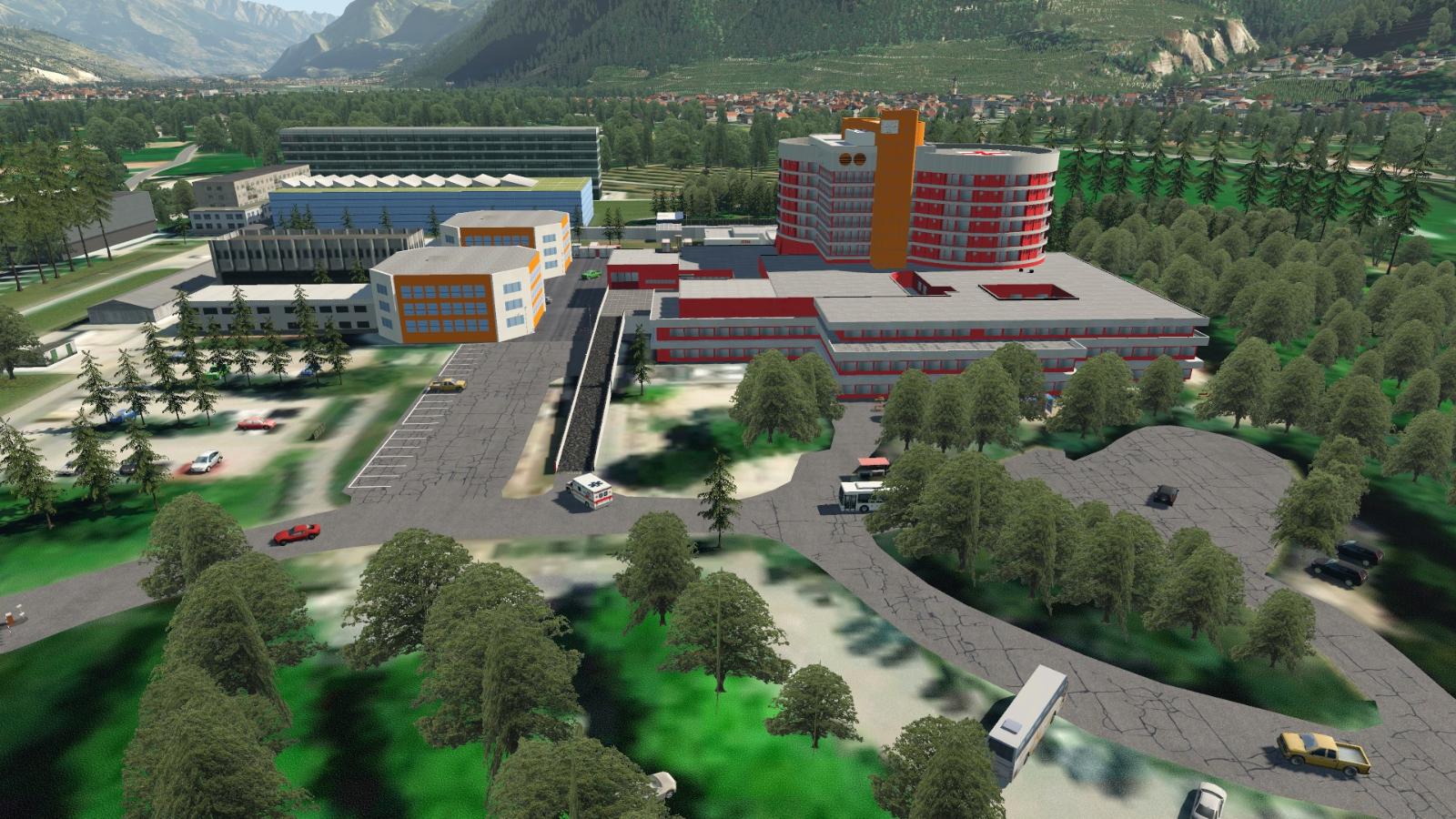 Sion Hospital Scenery - Scenery Packages - X-Plane.Org Forum