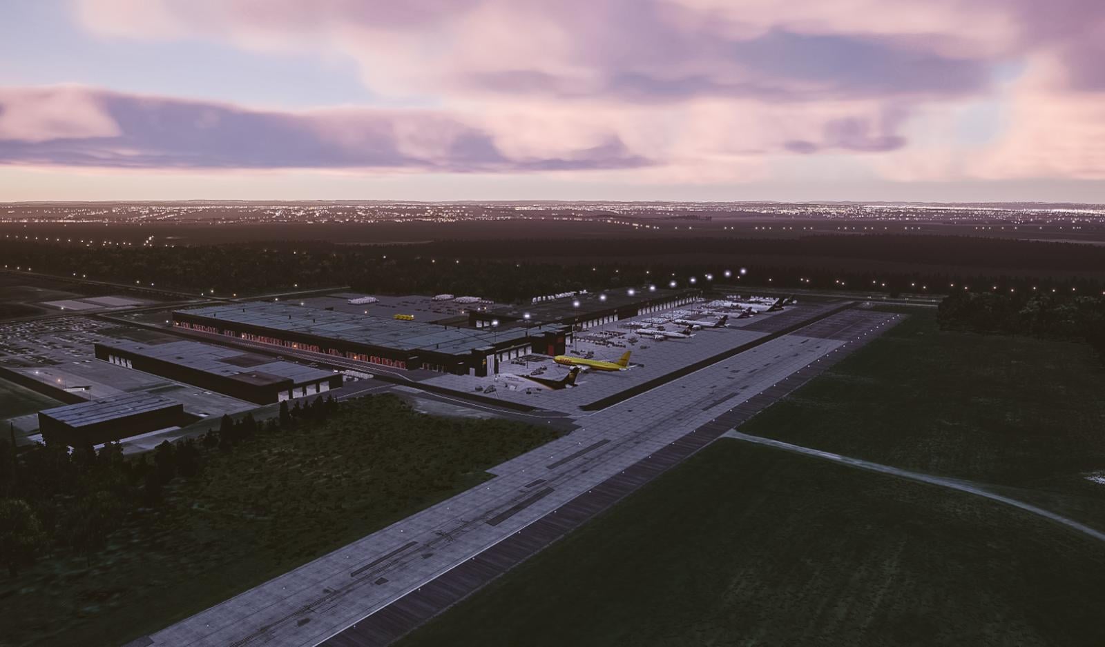 Montréal-Mirabel International Airport CYMX by Poutine Studios V1 ...