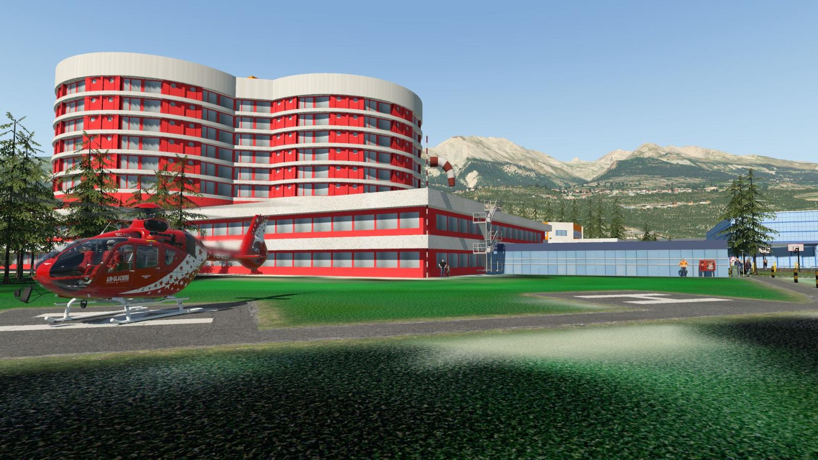 Sion Hospital Scenery - Scenery Packages - X-Plane.Org Forum