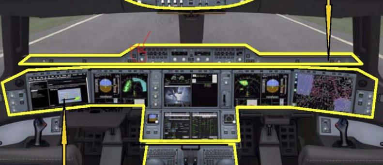 A350 - Constant alarm and 'AP OFF' in red - A350 by FlightFactor - X ...