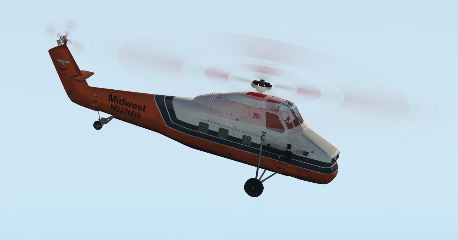 Sikorsky S-58T Midwest - Aircraft Skins - Liveries - X-Plane.Org Forum