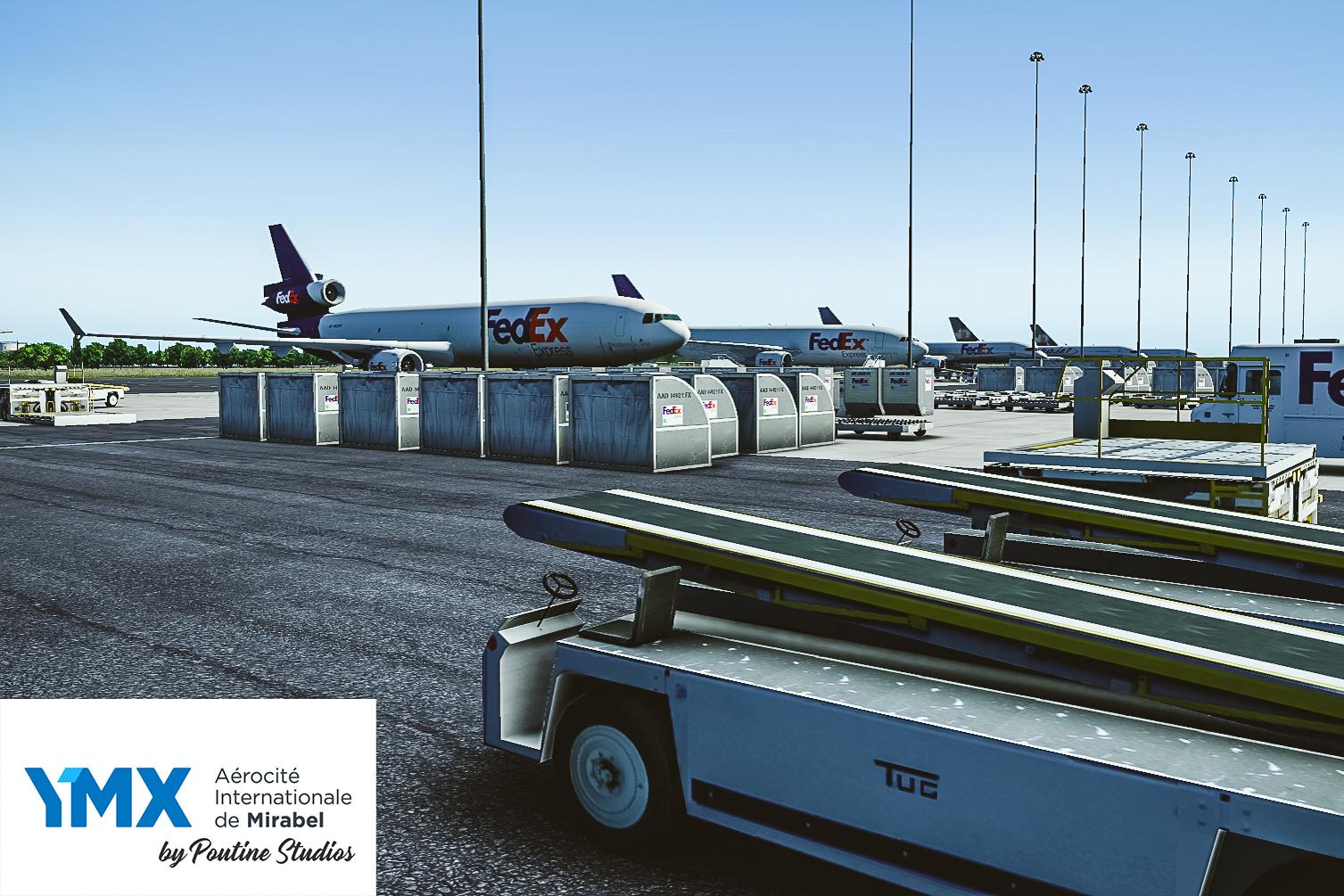 Montréal-Mirabel International Airport CYMX by Poutine Studios V1 ...