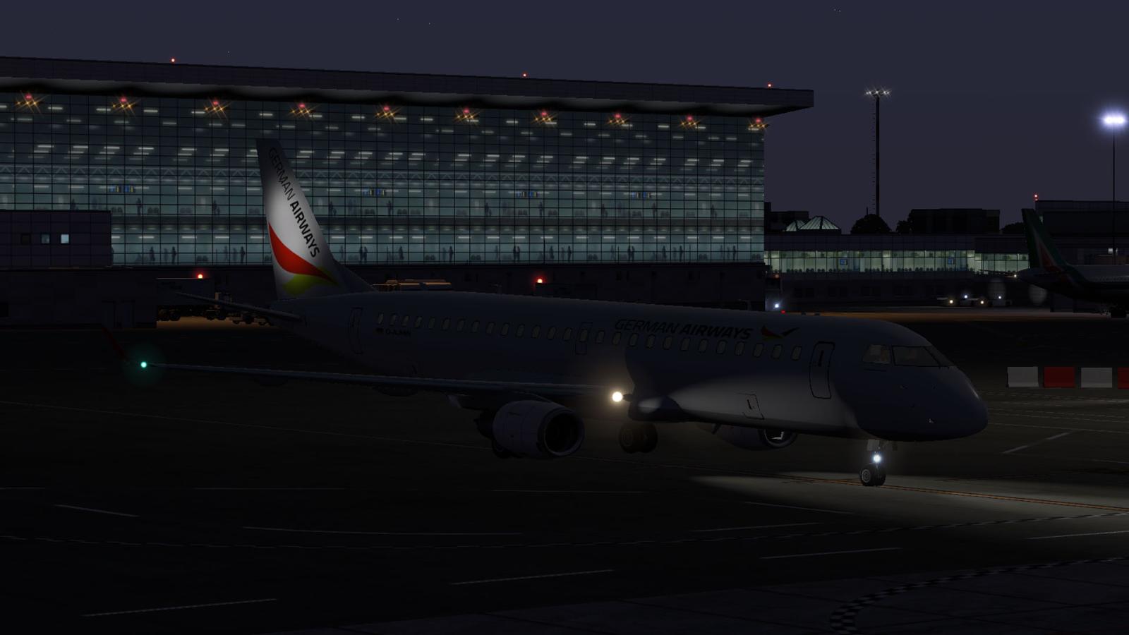 German Airways livery for Riverie's Embraer 190 - Aircraft Skins ...