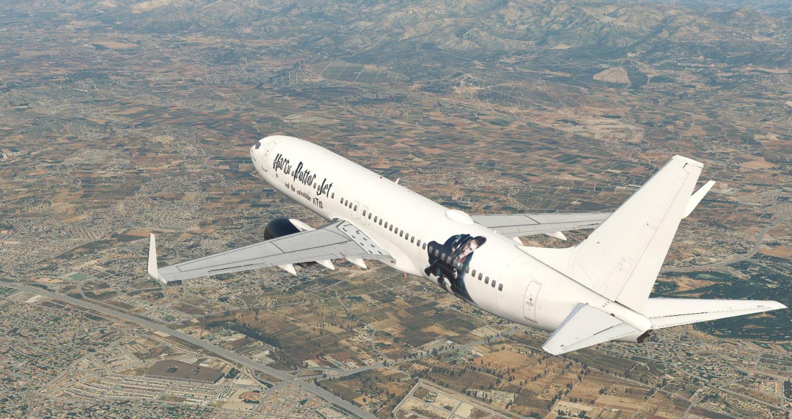 Harry Potter 737-800 Livery - Aircraft Skins - Liveries - X-Plane.Org Forum