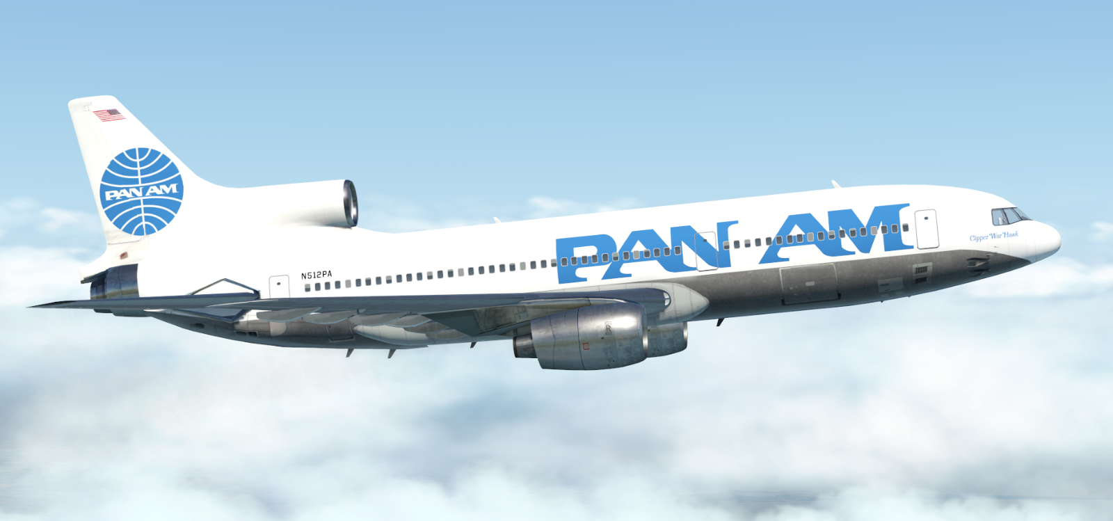 Pan Am L-1011-500 (Wilson Aircraft) - Aircraft Skins - Liveries - X ...