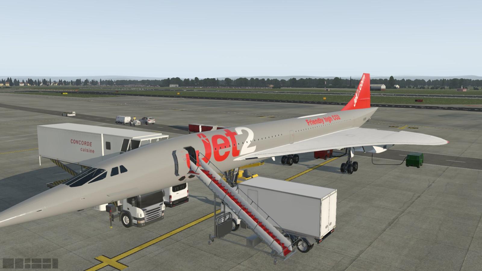 COLIMATA Concorde - Jet2 fictional (G-GDFS) - Concorde by Colimata - X ...