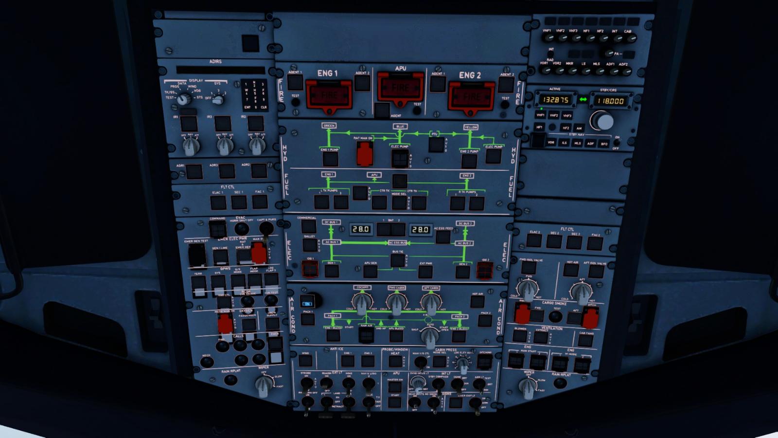 (Bug?) Misaligned Cockpit Overhead Textures - Airbus A321 - X-Plane.Org ...