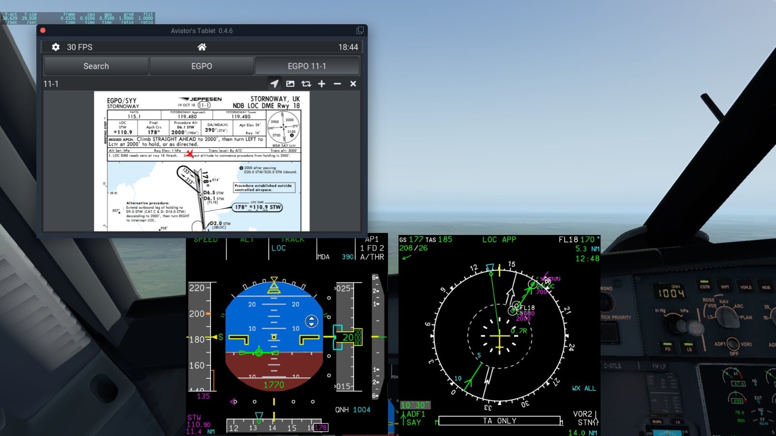 LOC/DME/NDB Approaches - Airbus A319 - X-Plane.Org Forum