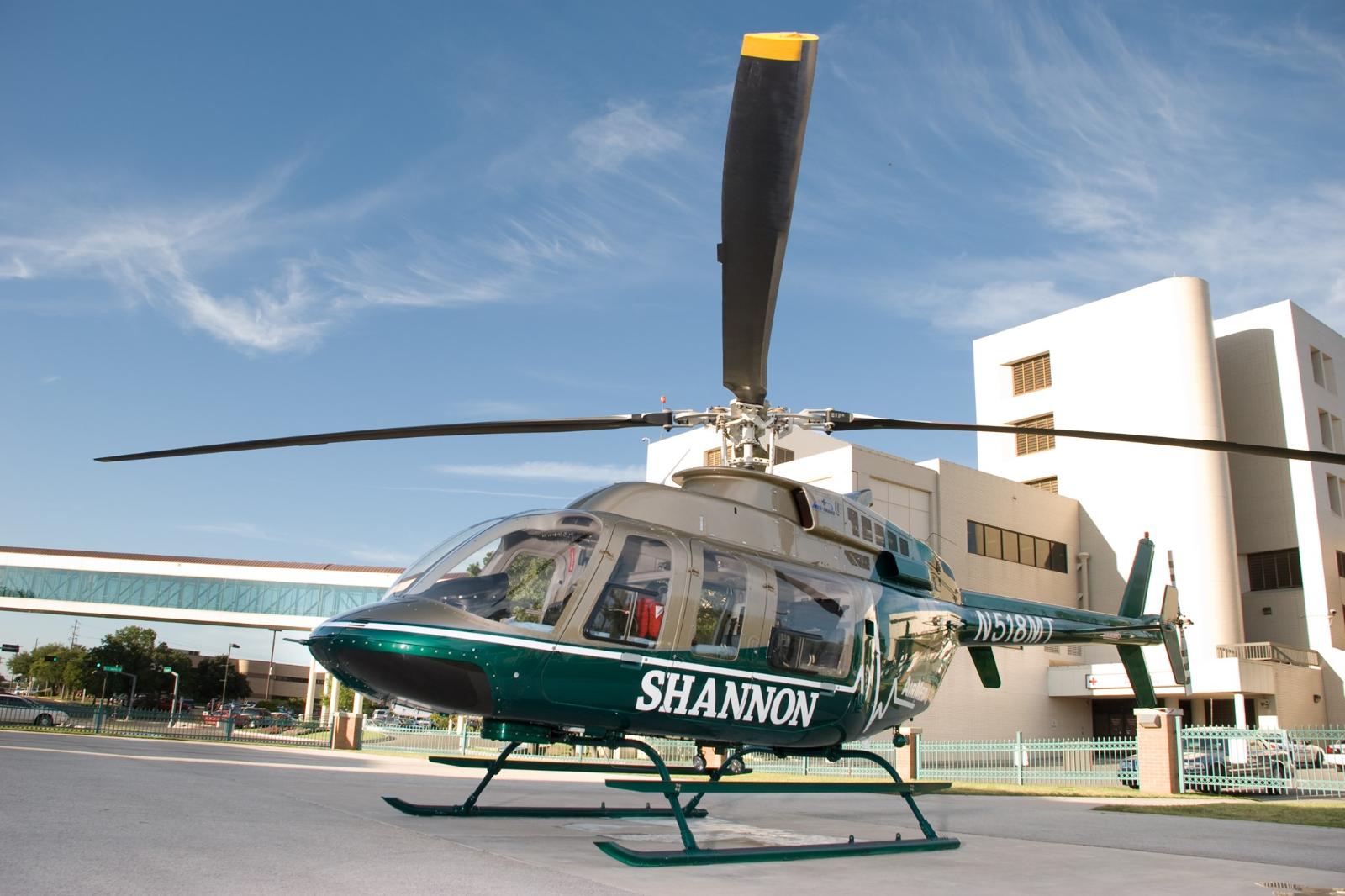 Dreamfoil Creations Bell 407 Shannon AirMed1 Livery Request - Repaint ...