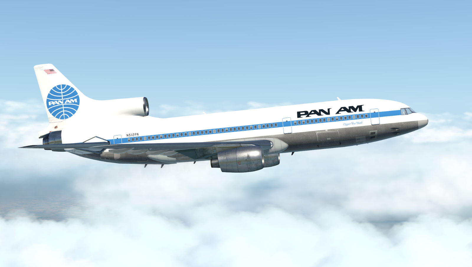 Pan Am L-1011-500 (Wilson Aircraft) - Aircraft Skins - Liveries - X ...