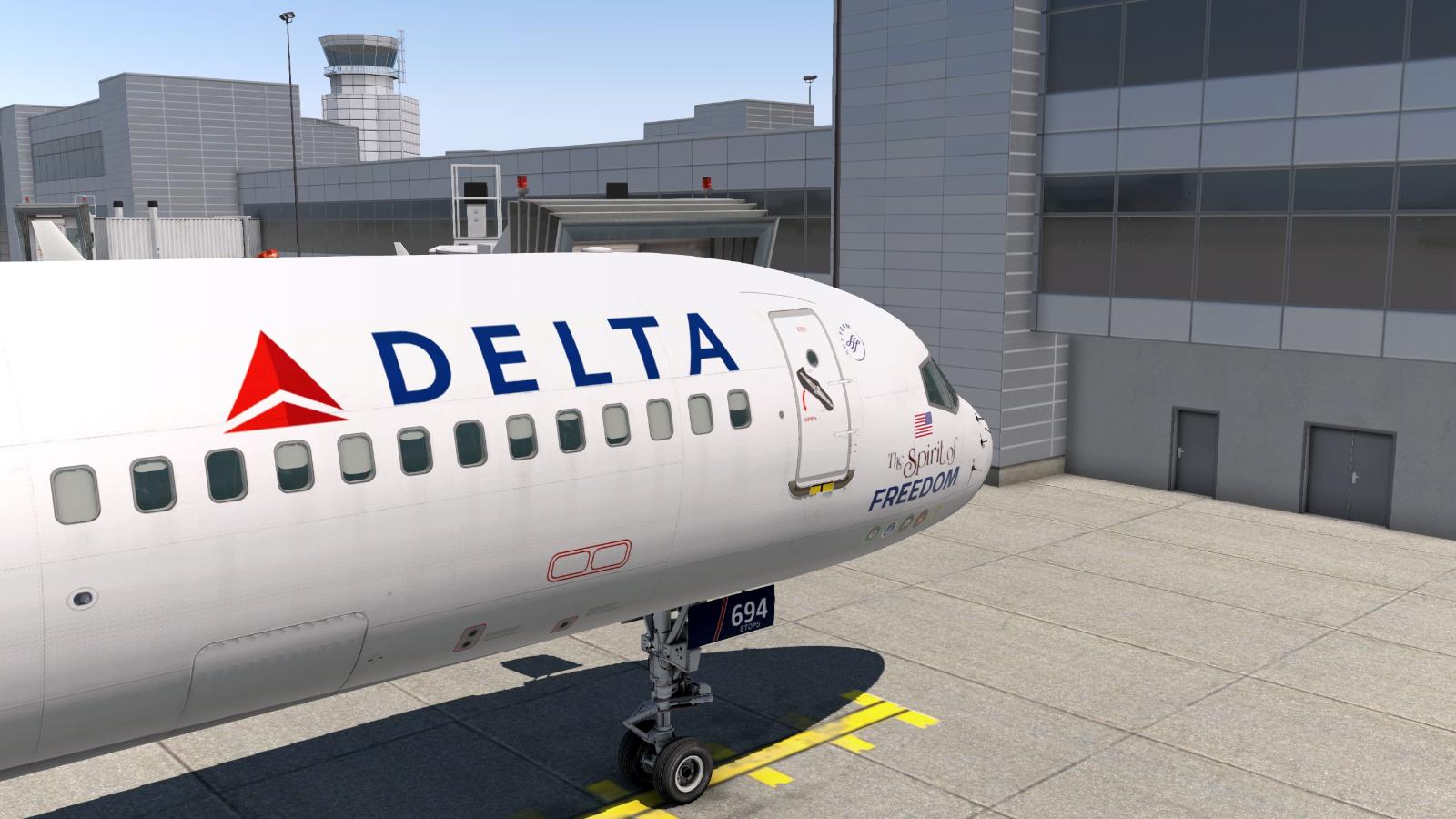FlightFactor B757-200 Delta (The Spirit of Freedom) Livery - Aircraft ...