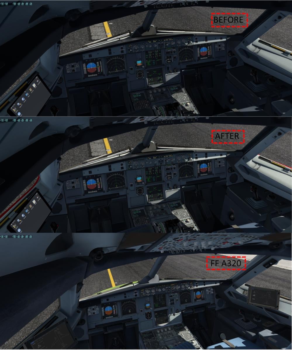Toliss A321 cockpit & wings textures - Aircraft Skins - Liveries - X ...