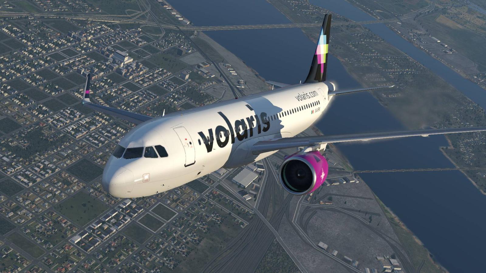 Volaris Airbus A320NEO for Flight Factor A320 - Aircraft Skins ...