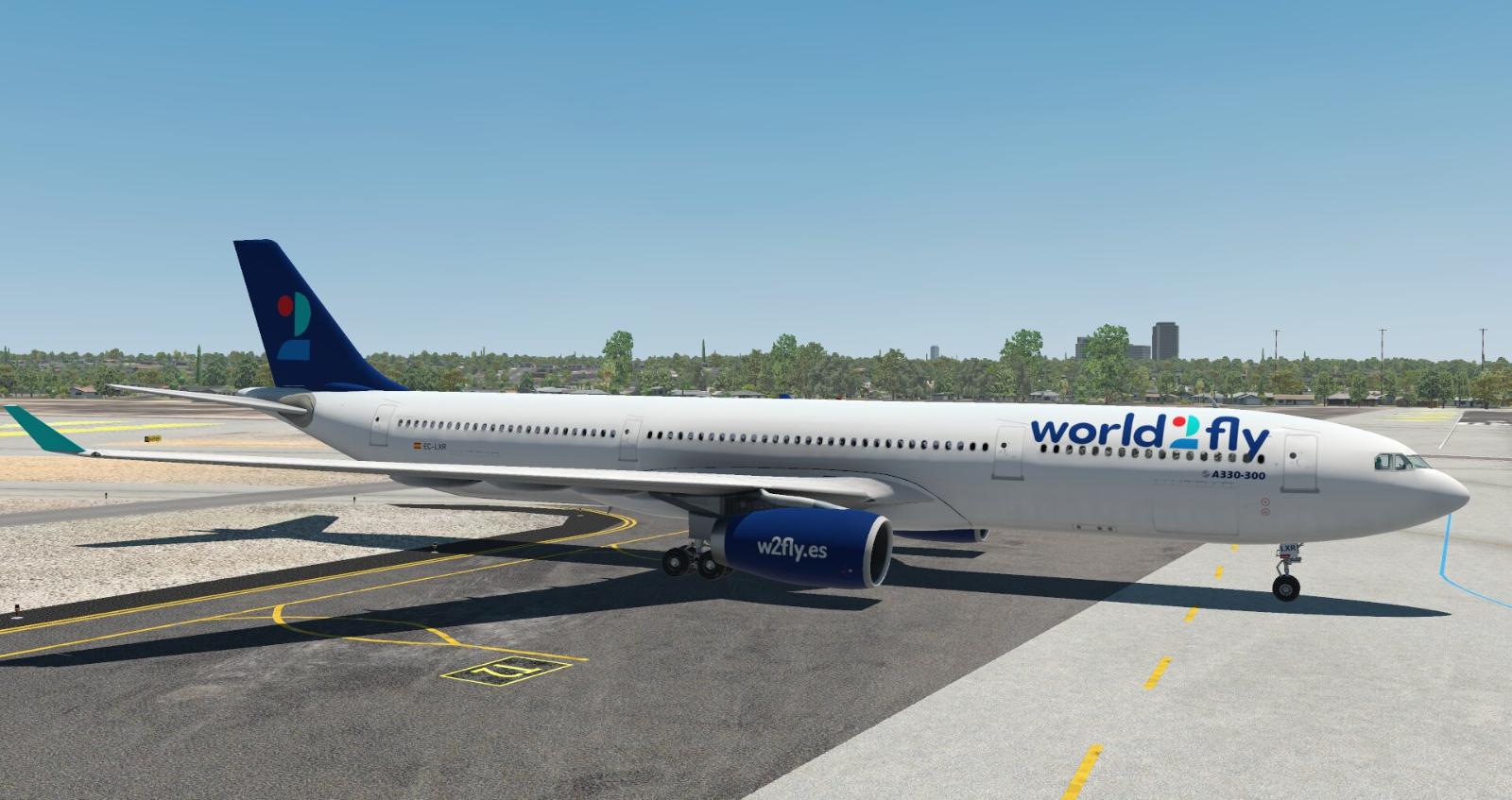 World2Fly livery for RWDesign A330-300 - Aircraft Skins - Liveries - X ...