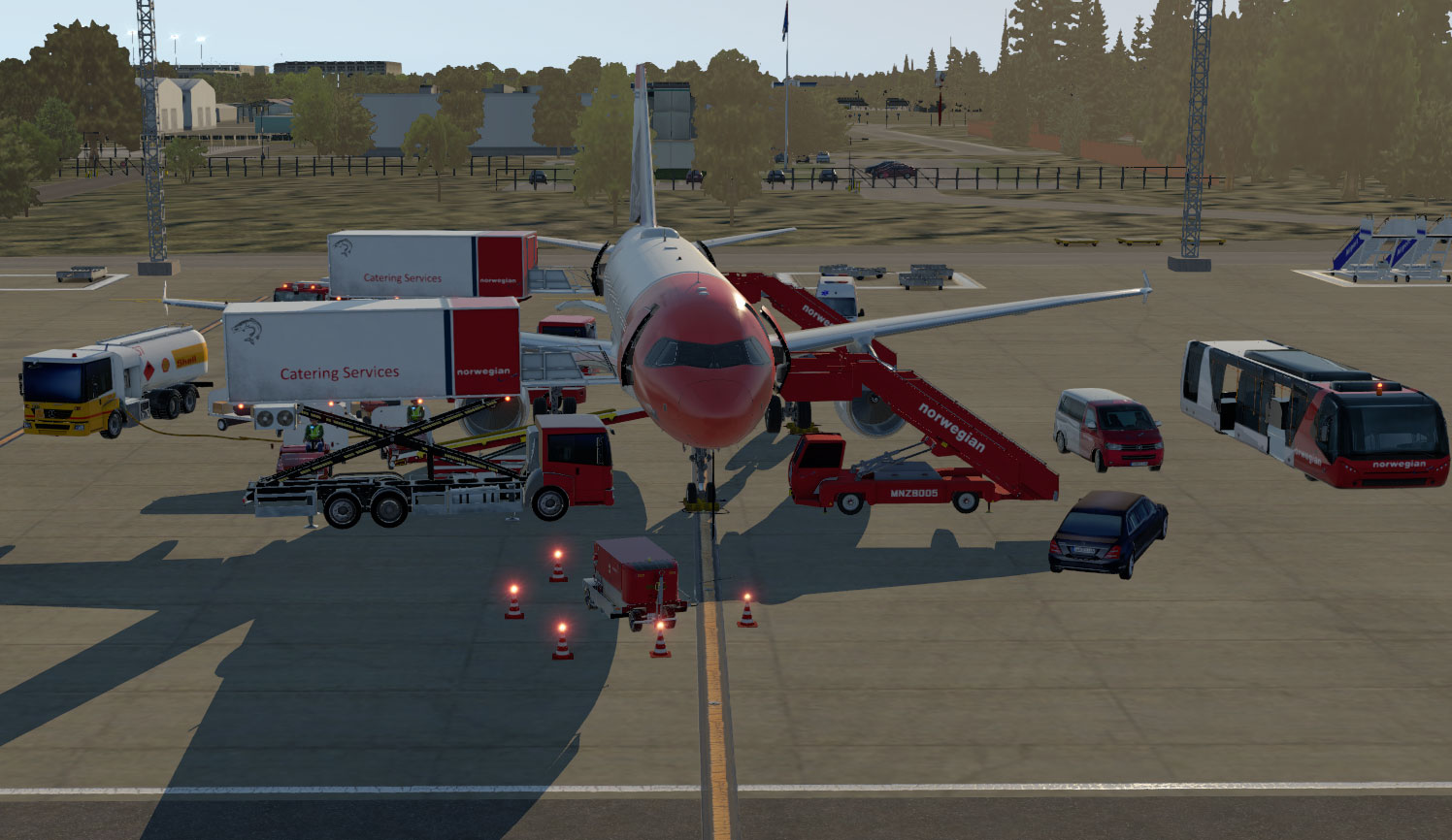 JD Ground Handling Deluxe Norwegian livery & JD Ground Handling Deluxe ...