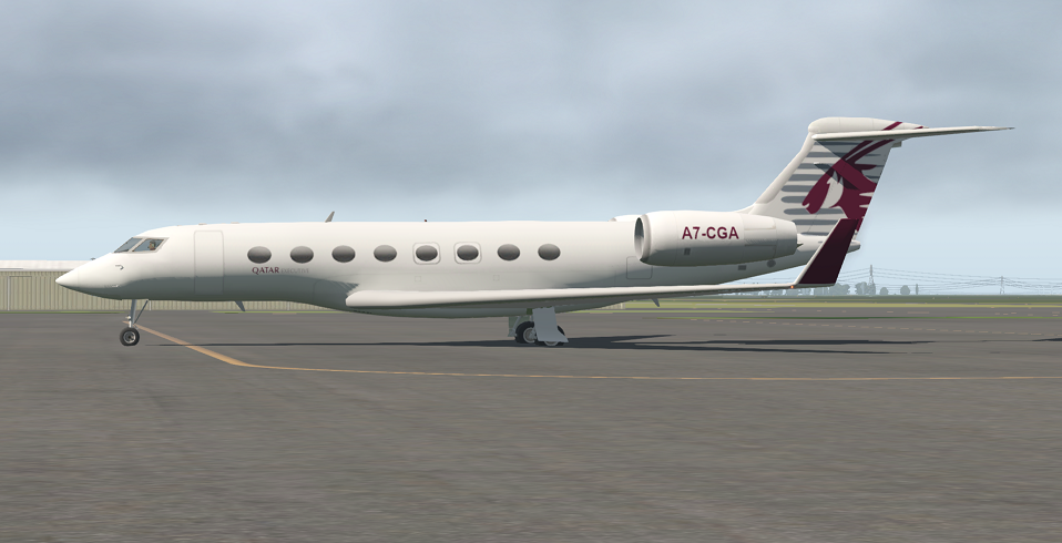 Qatar Executive Gulfstream G650 Livery (By Request) - Aircraft Skins ...