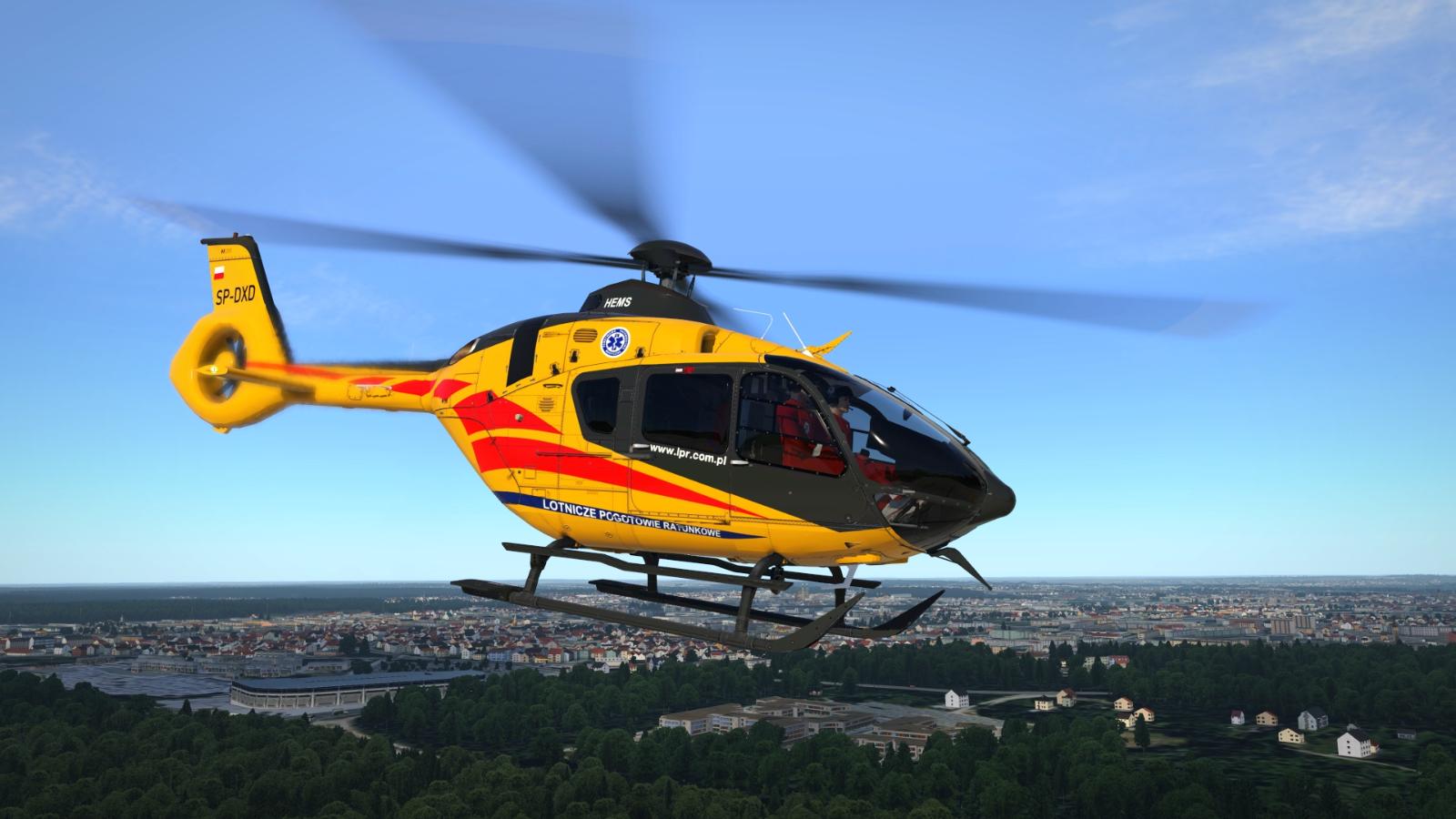 SP-DXC (LPR) Rotorsim EC135 V5 livery - Aircraft Skins - Liveries - X ...