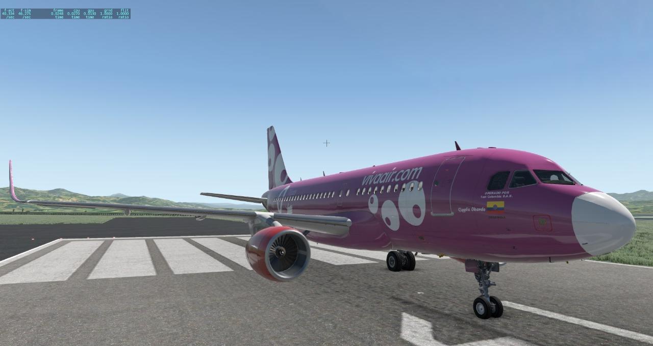 VIVA Air New - Style Claudia Obando and Boomerang Livery for ToLiss ...