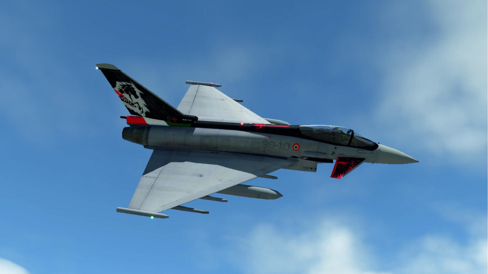 Eurofighter Typhoon EF2000 Italy Air Force 36-10 livery - Aircraft ...
