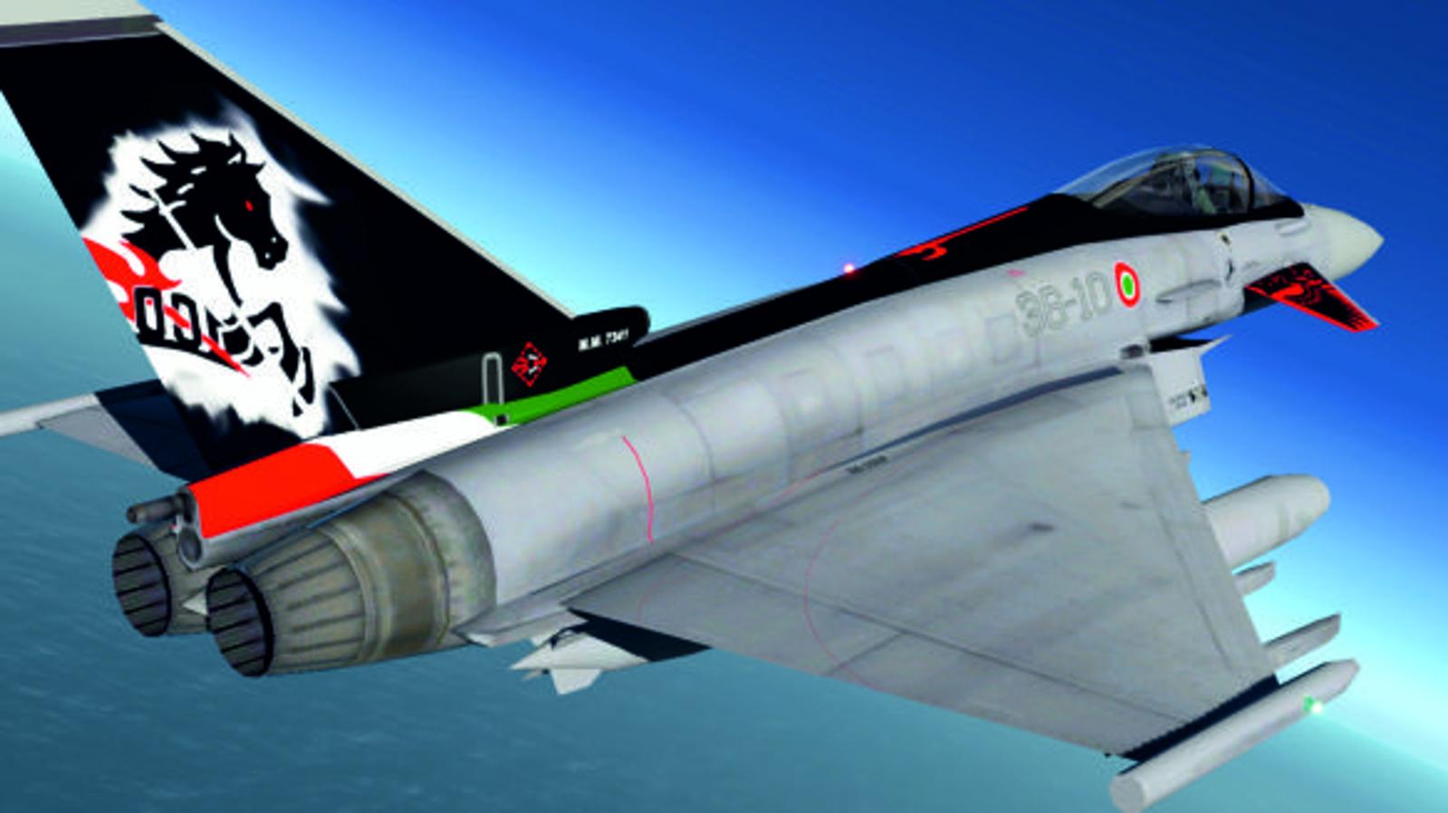 Eurofighter Typhoon EF2000 Italy Air Force 36-10 livery - Aircraft ...