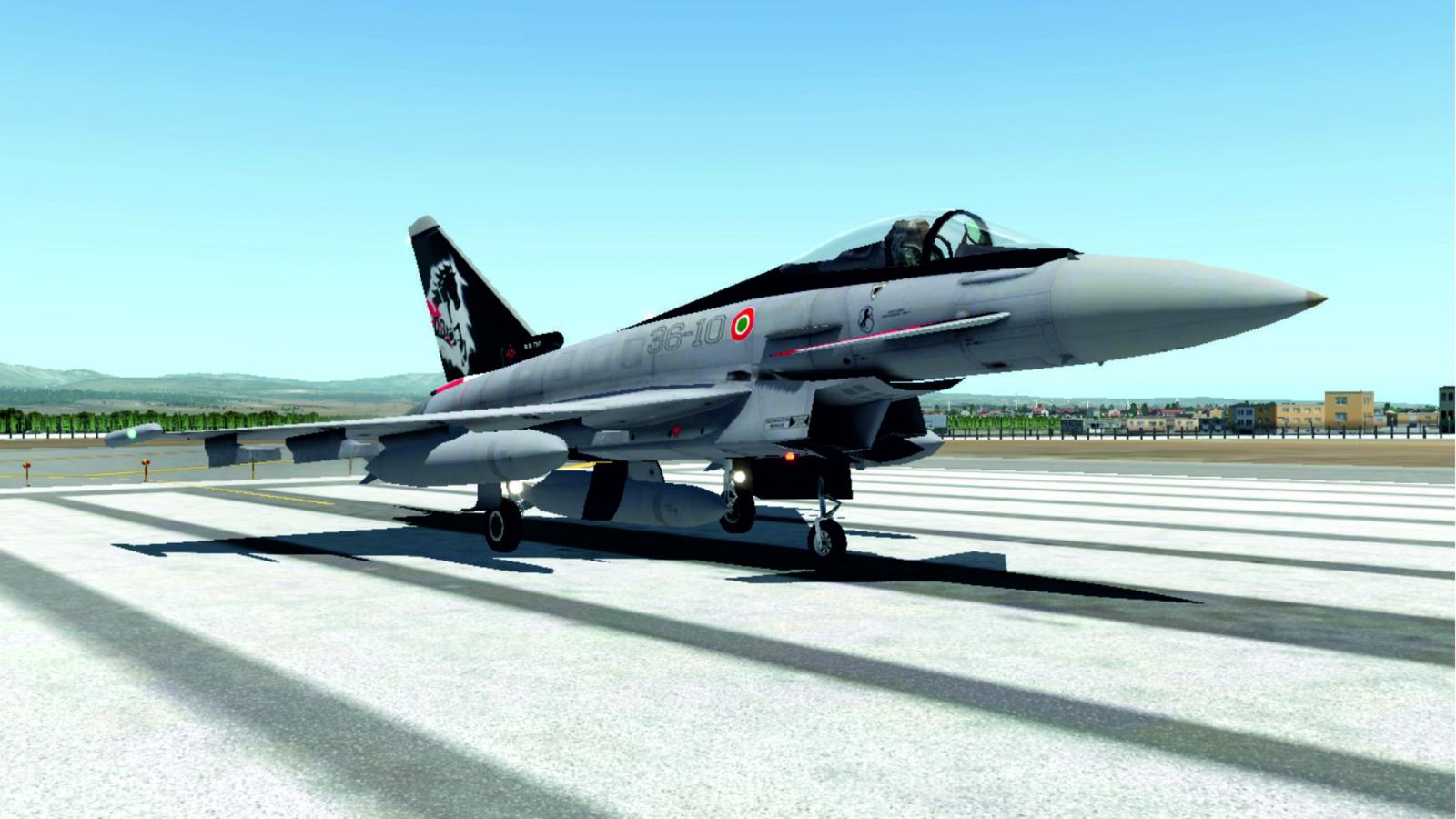 Eurofighter Typhoon EF2000 Italy Air Force 36-10 livery - Aircraft ...