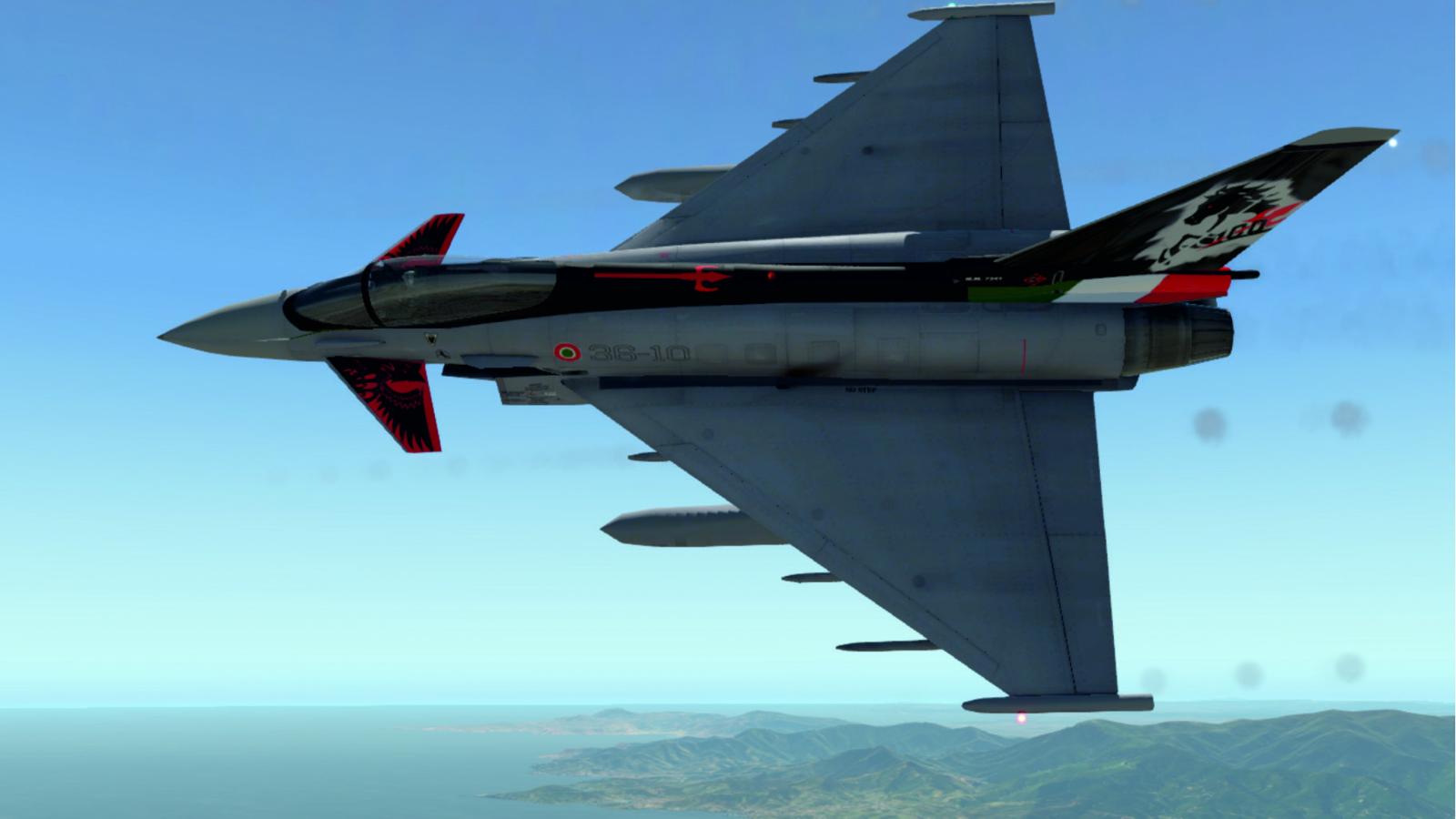 Eurofighter Typhoon EF2000 Italy Air Force 36-10 livery - Aircraft ...