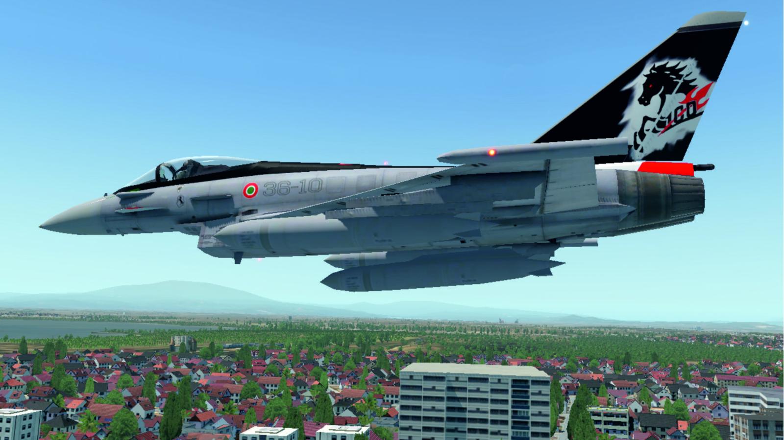 Eurofighter Typhoon EF2000 Italy Air Force 36-10 livery - Aircraft ...
