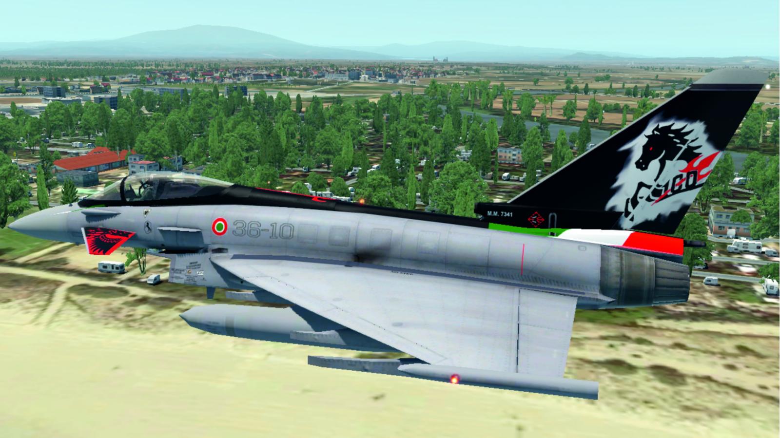 Eurofighter Typhoon EF2000 Italy Air Force 36-10 livery - Aircraft ...