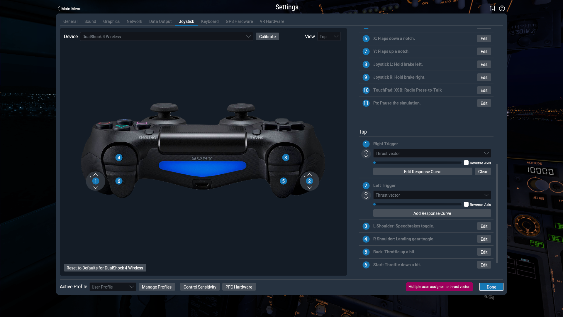 Dual shock 4 Windows Joystic Config - Utilities - X-Plane.Org Forum