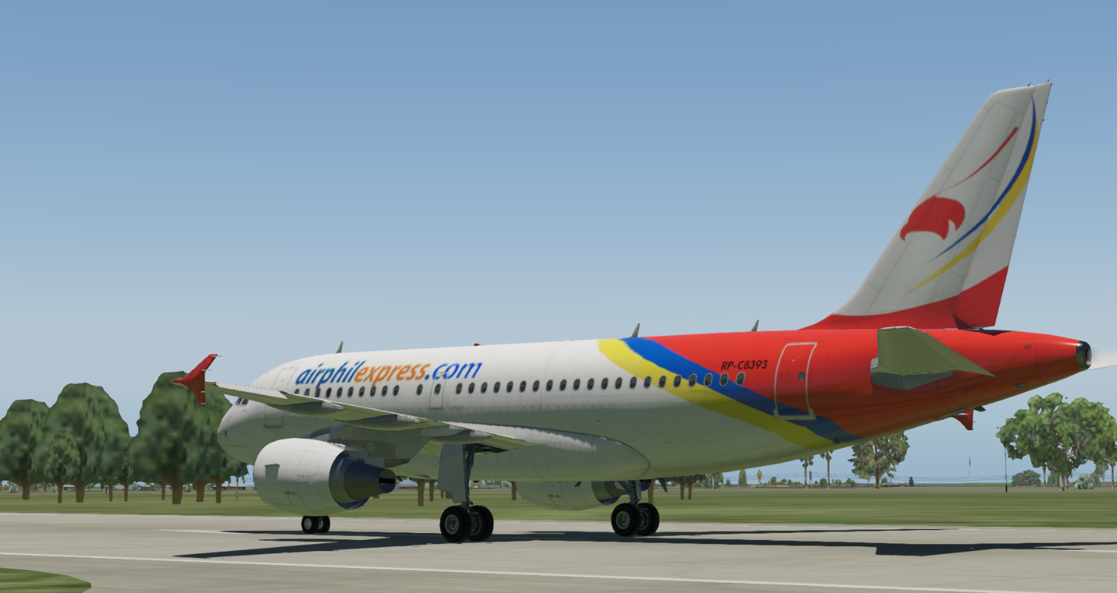 AIRPHILEXPRESS LIVERY FOR THE TOLISS A319 - Aircraft Skins - Liveries ...